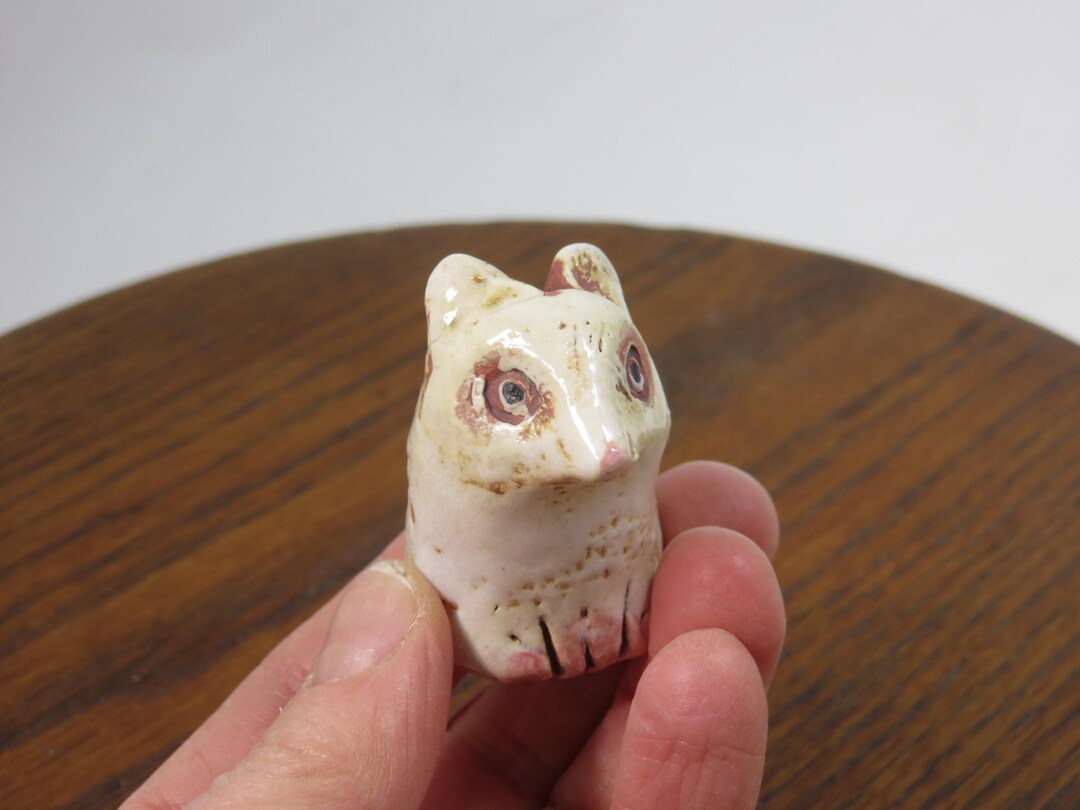 Tiny White Mouse Hand Made Sculpture SHIPPING INCLUDED. - Etsy