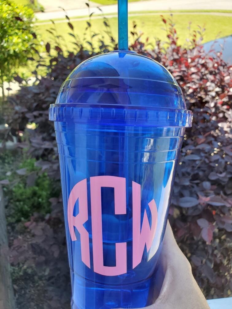 Vinyl Monogram Decal 3 Inch - Etsy