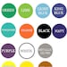 5 Inch - Vinyl Monogram Decal - Etsy