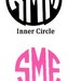 Vinyl Monogram Decal - 3 Inch - Etsy