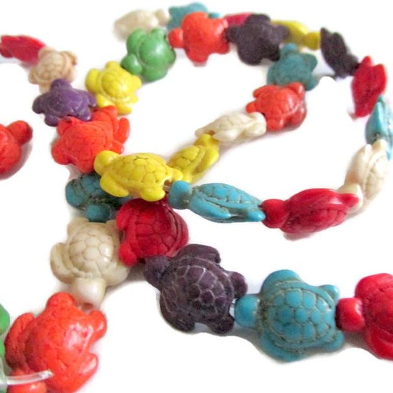 Tortoise Beads - Etsy