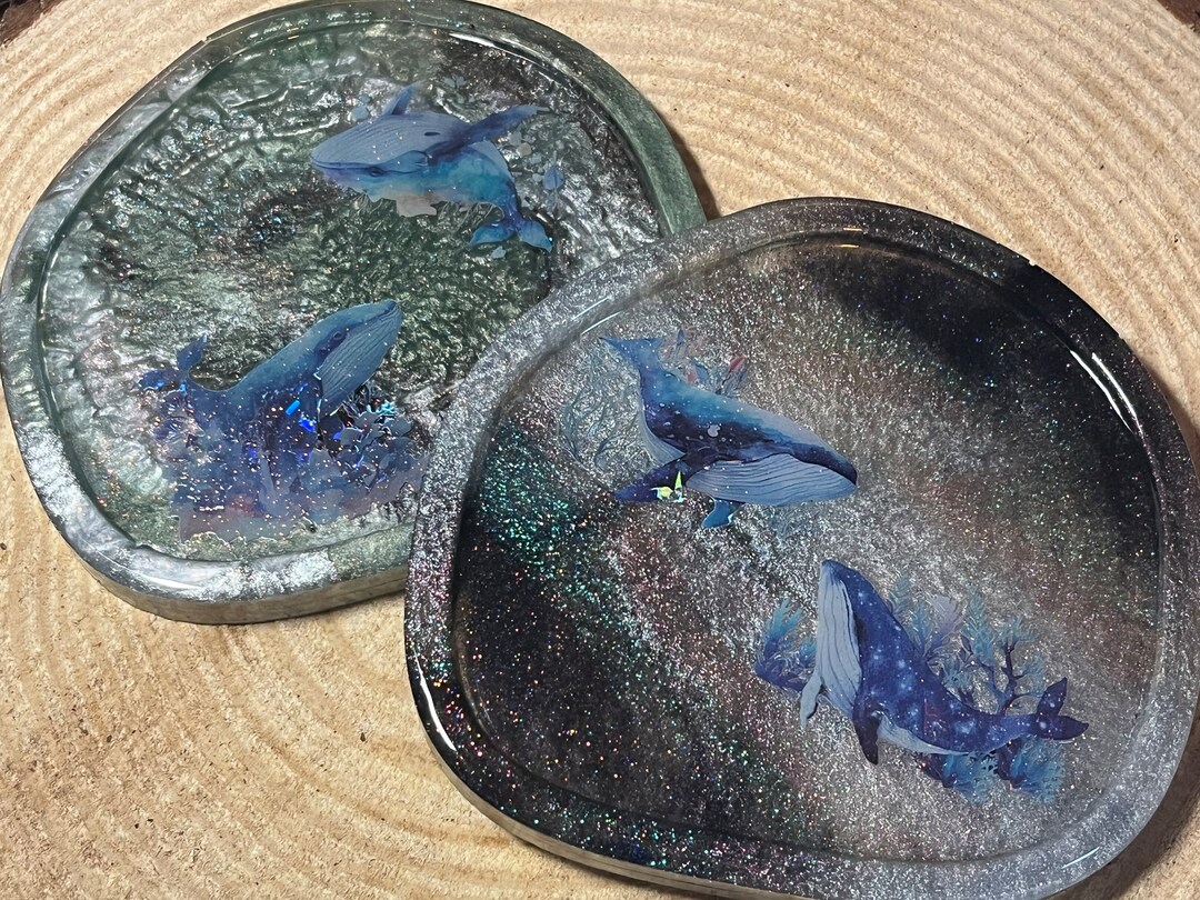 Blue Whale Resin Tray (two Options!) - Etsy