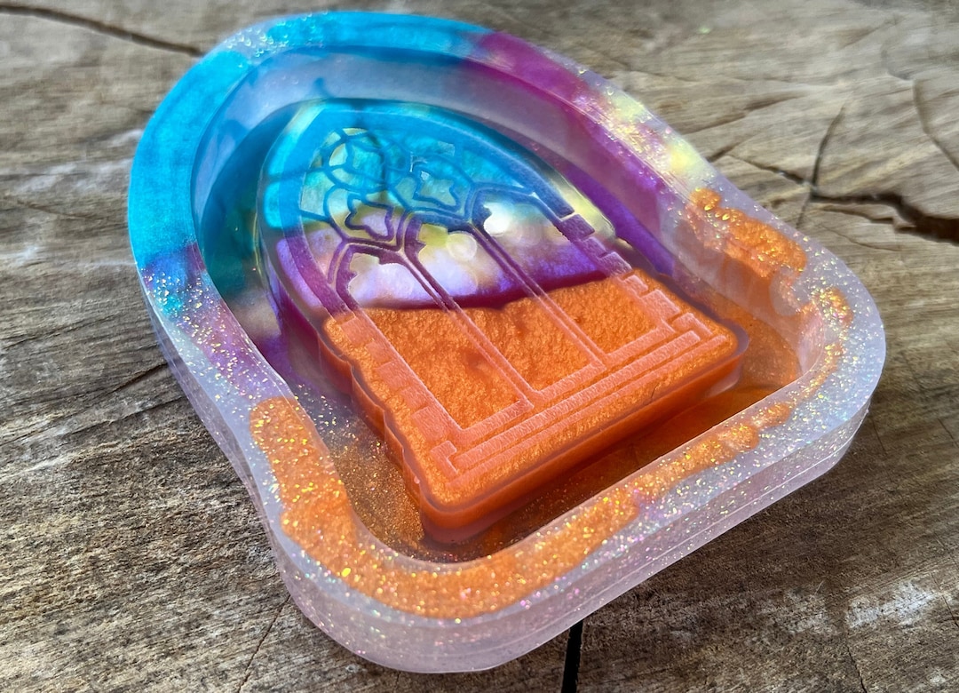 Gothic Window Shaker or Small Tray Silicone Mold - Etsy