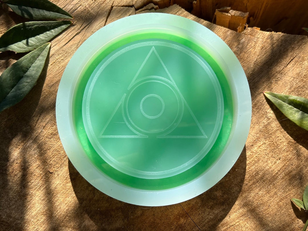 AOL CD Lipped Coaster Silicone Mold - Etsy
