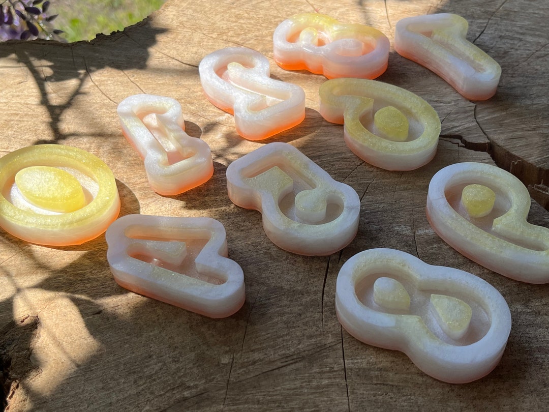 Whole Numbers Silicone Mold - Etsy