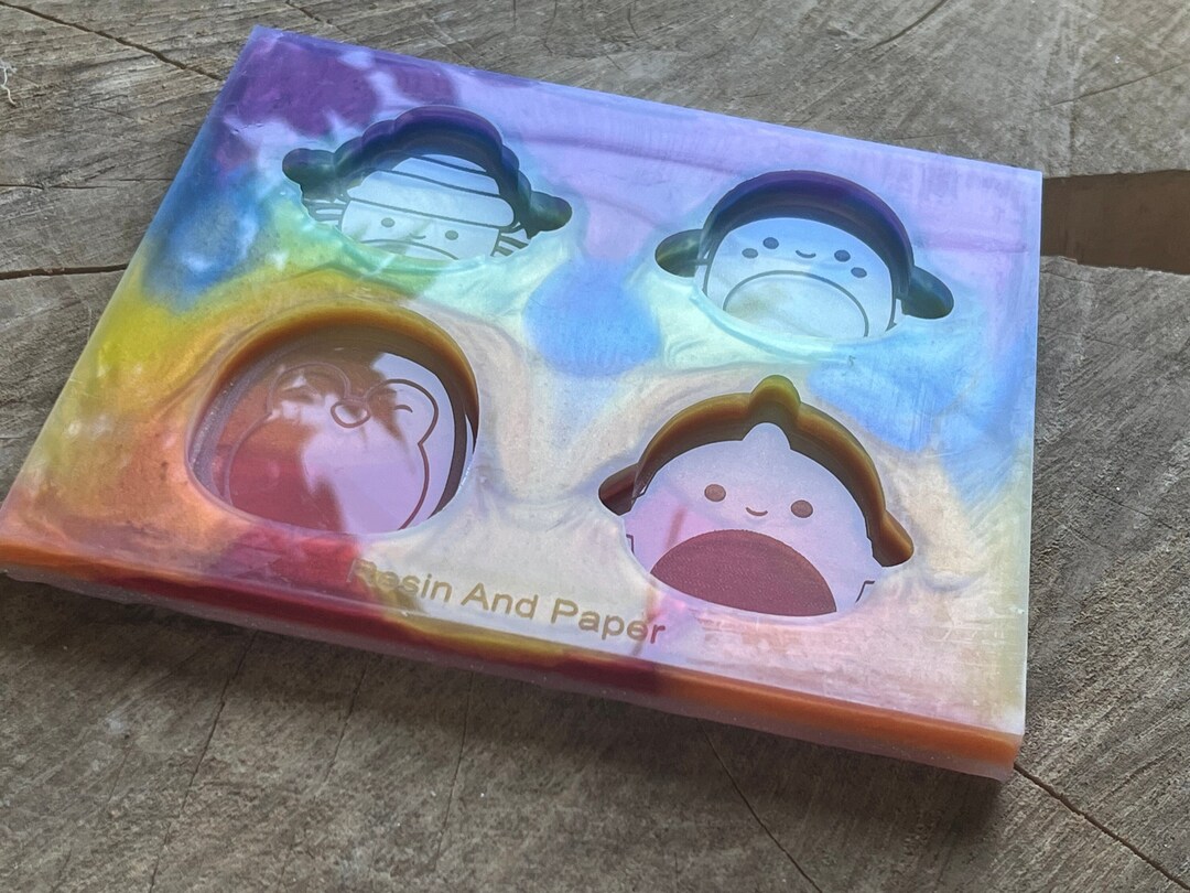 Aquatic Squishy Palette Silicone Mold - Etsy UK