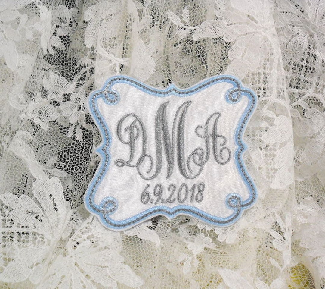 Wedding Dress Label Something Blue for Bride Bridal Shower Gift ...