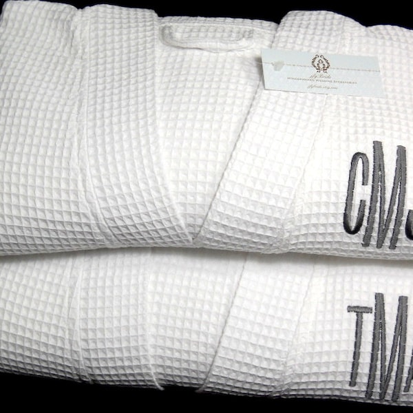 Monogrammed Spa Robe - Etsy