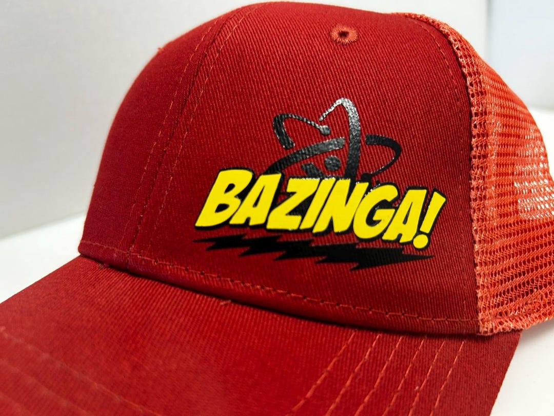 Bazinga! - Big Bang - Sheldon Cooper - Custom Vinyl Decal / Engraved ...