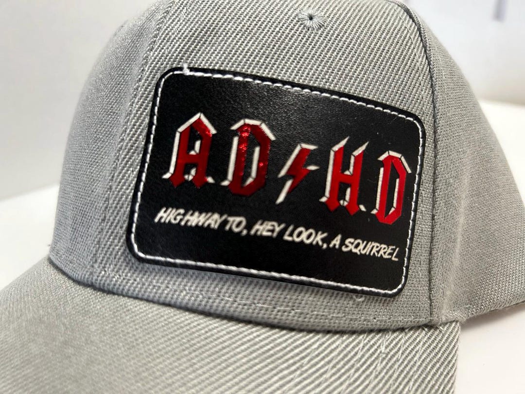 ADHD - Highway To, Hey Look, A Squirrel - Custom Vinyl Decal / Engraved ...