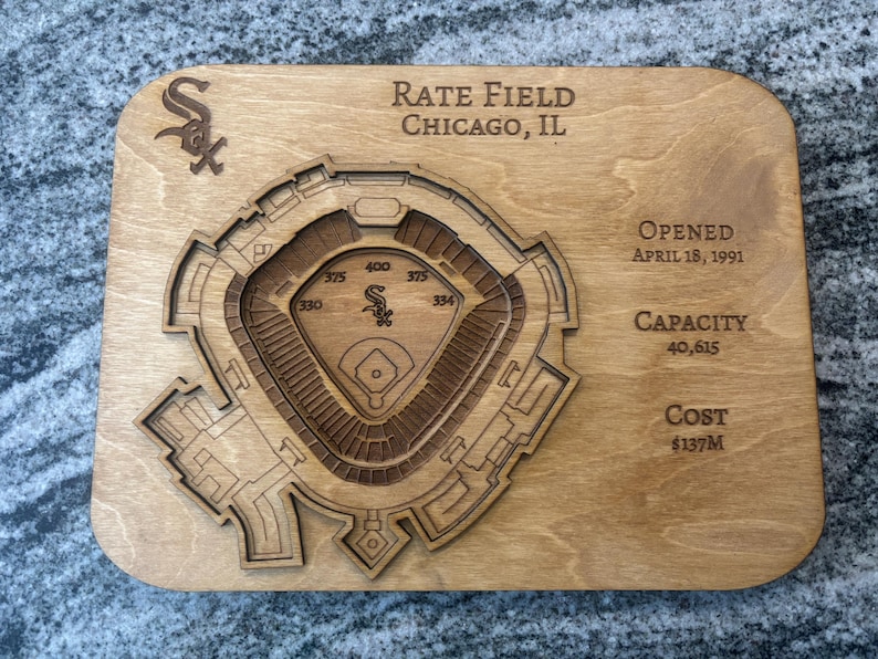 Rate Field (chicago White Sox) - Etsy