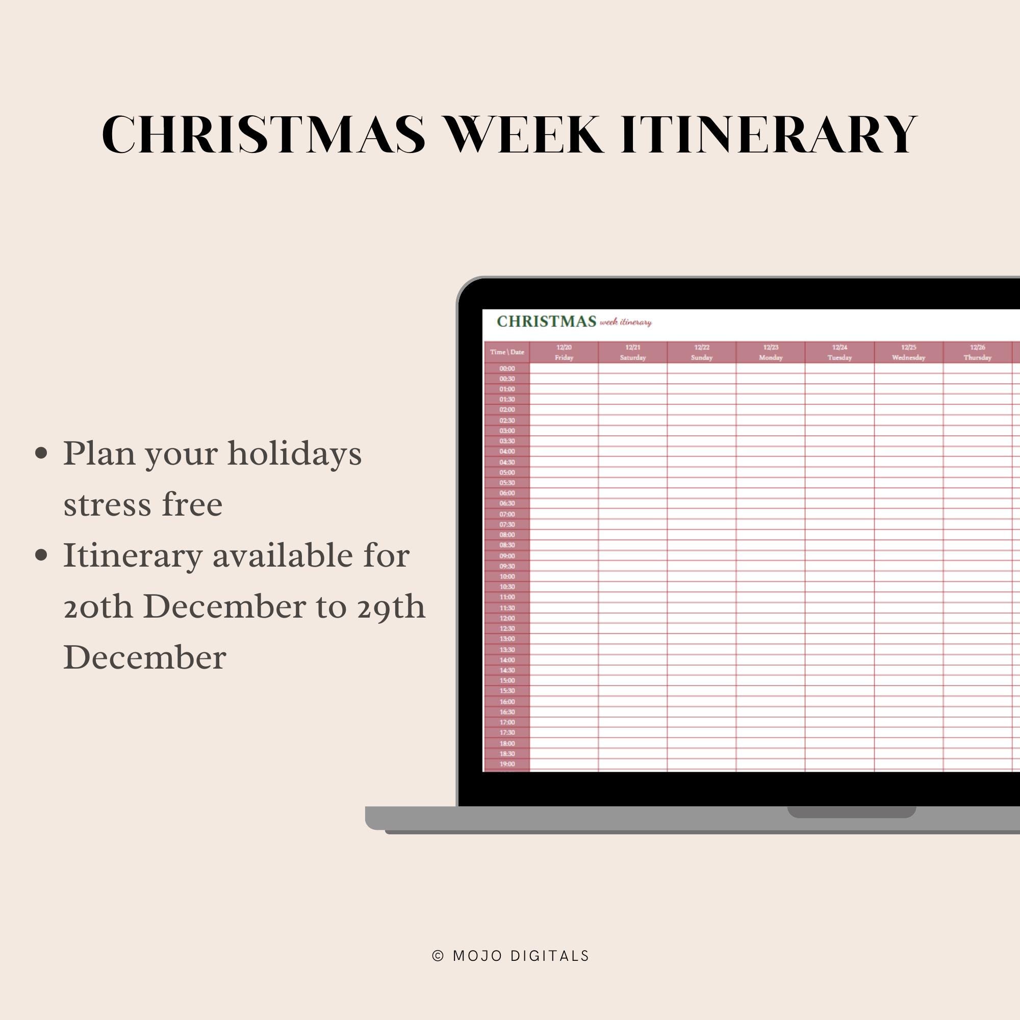 Christmas Gift Tracker Google Sheets Stocking Gift Planner Spreadsheet ...