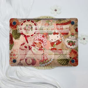 Strawberry Dessert Kitty MacBook Case for Apple Laptop Sleeve,macbook ...