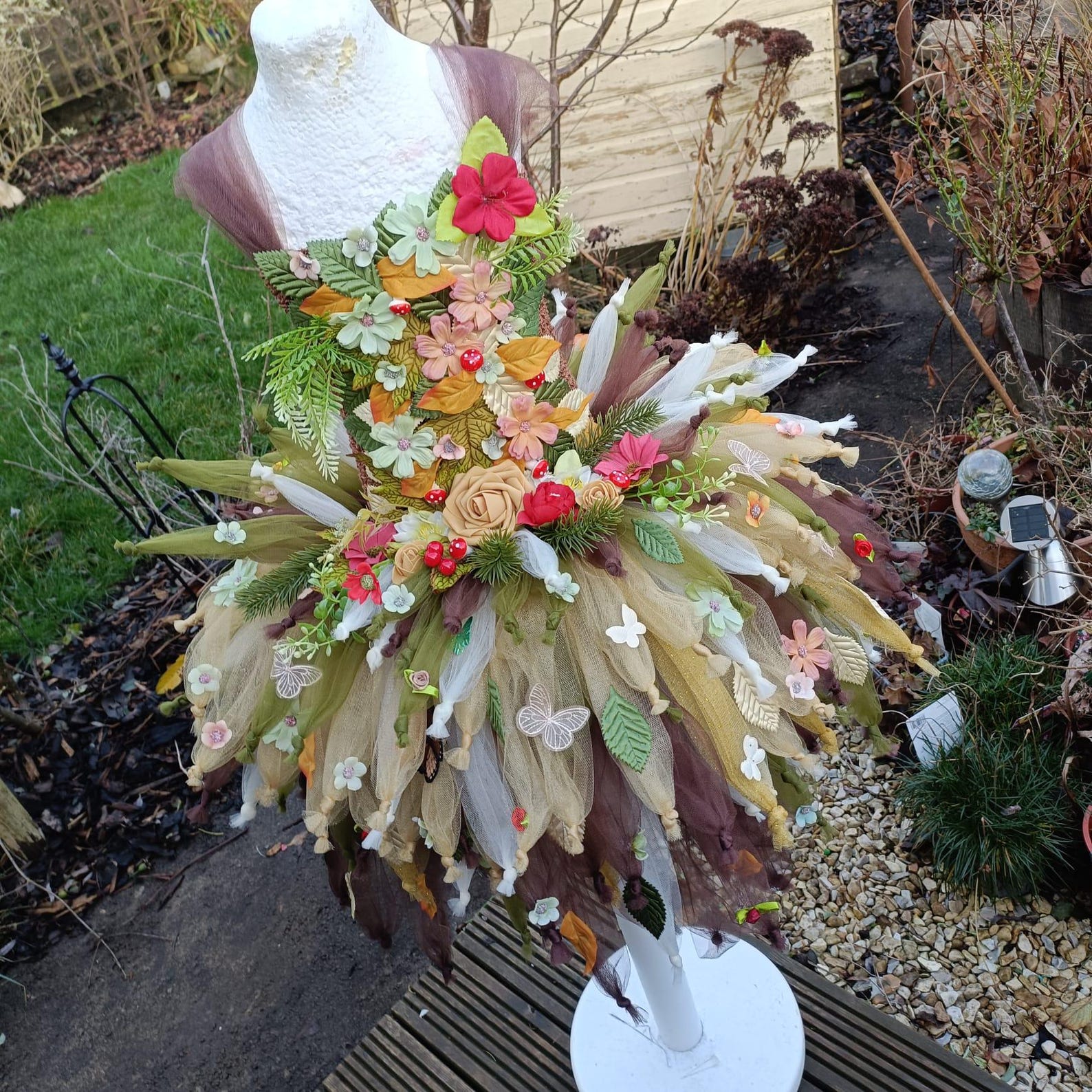 Magical Toadstool Flower Fairy Tutu Dress Costume, Dressing Up ...