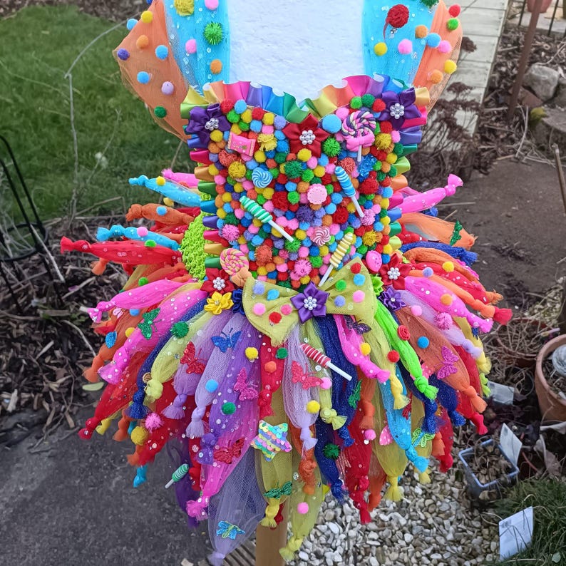Nixie the Candy Fairy Tutu Dress - Costume, Dressing Up, Birthday Party ...