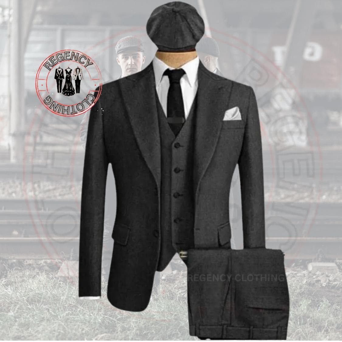 Customized Limited Edition Peaky Blinders 3-piece Suit – Tailor-made ...
