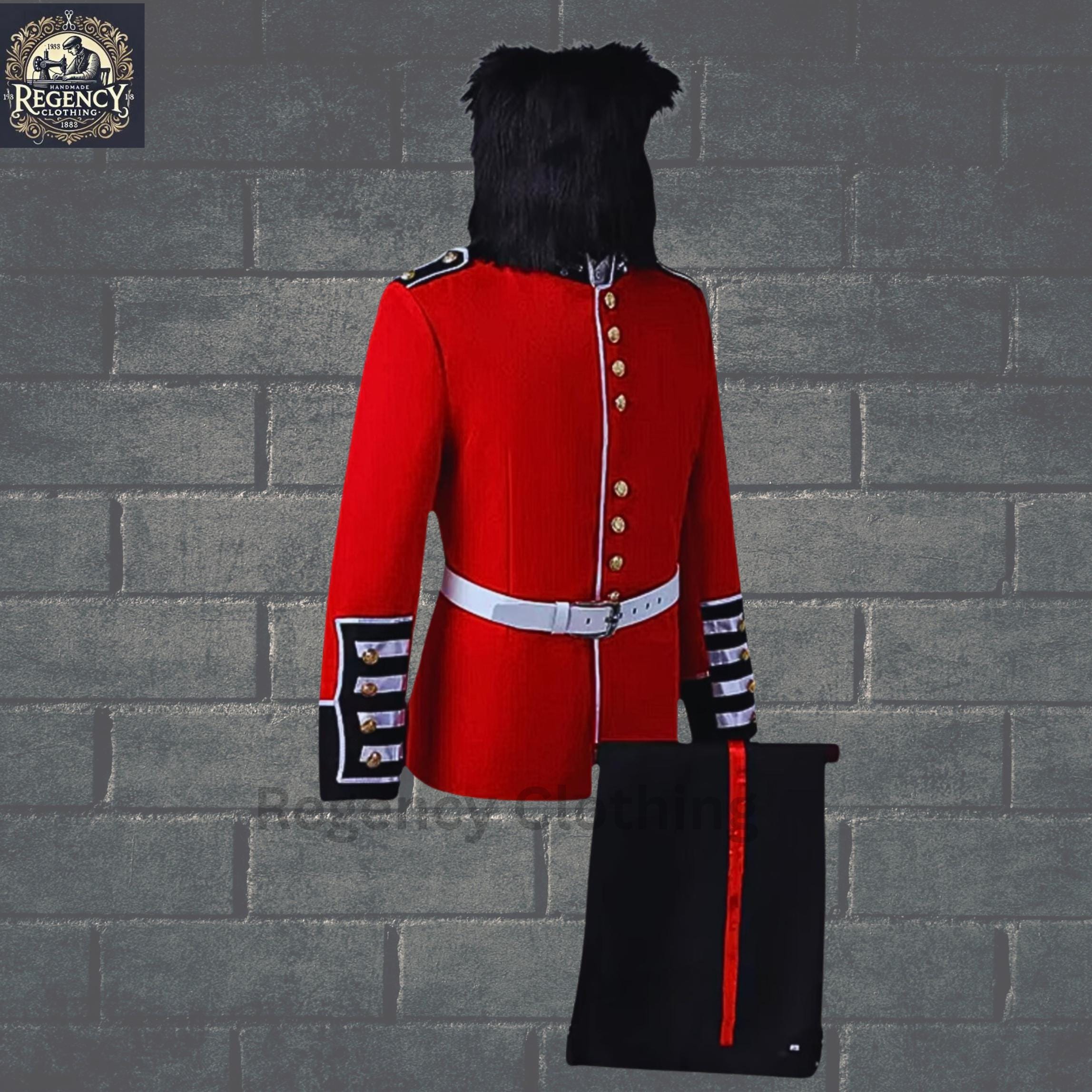 British Royal Guard Uniform – Men's Red Wool Grenadier Soldier Jacket ...
