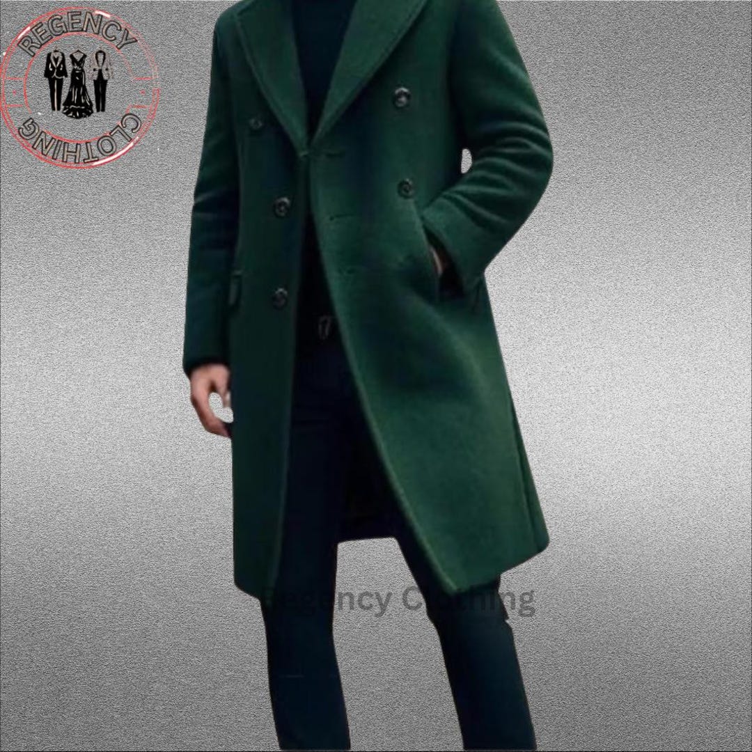 Bespoke Wool Trench Coat for Men – Majestic Victorian Steampunk ...