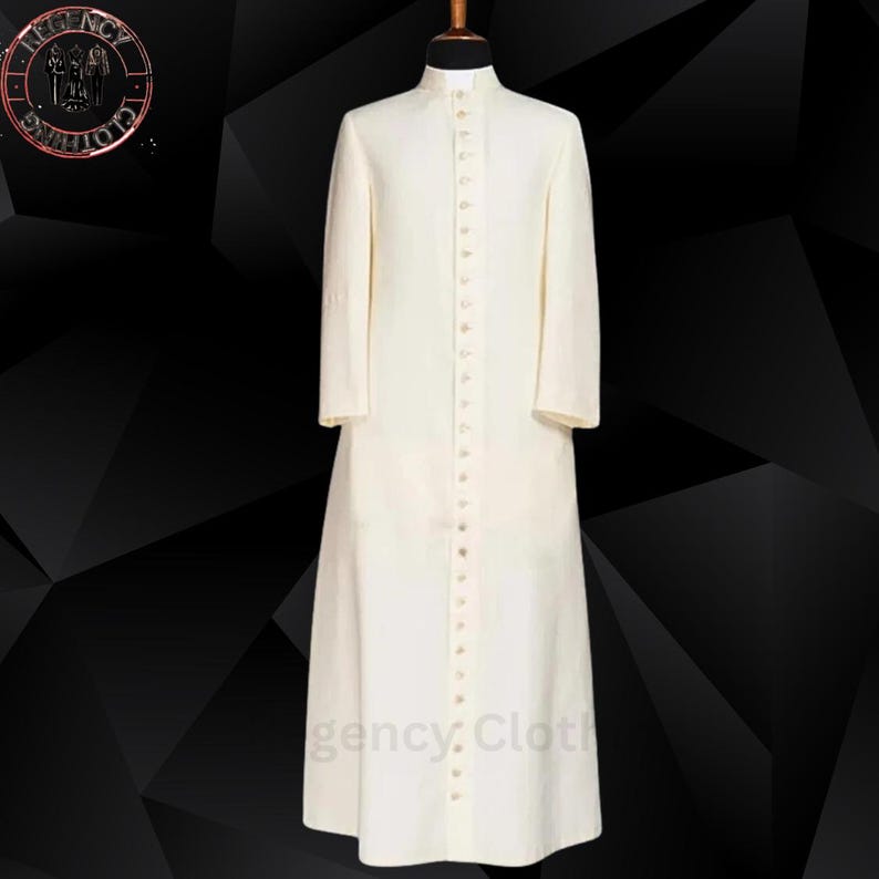 Custom Catholic Priest Cassock – Traditional Liturgical Clergy Robe ...