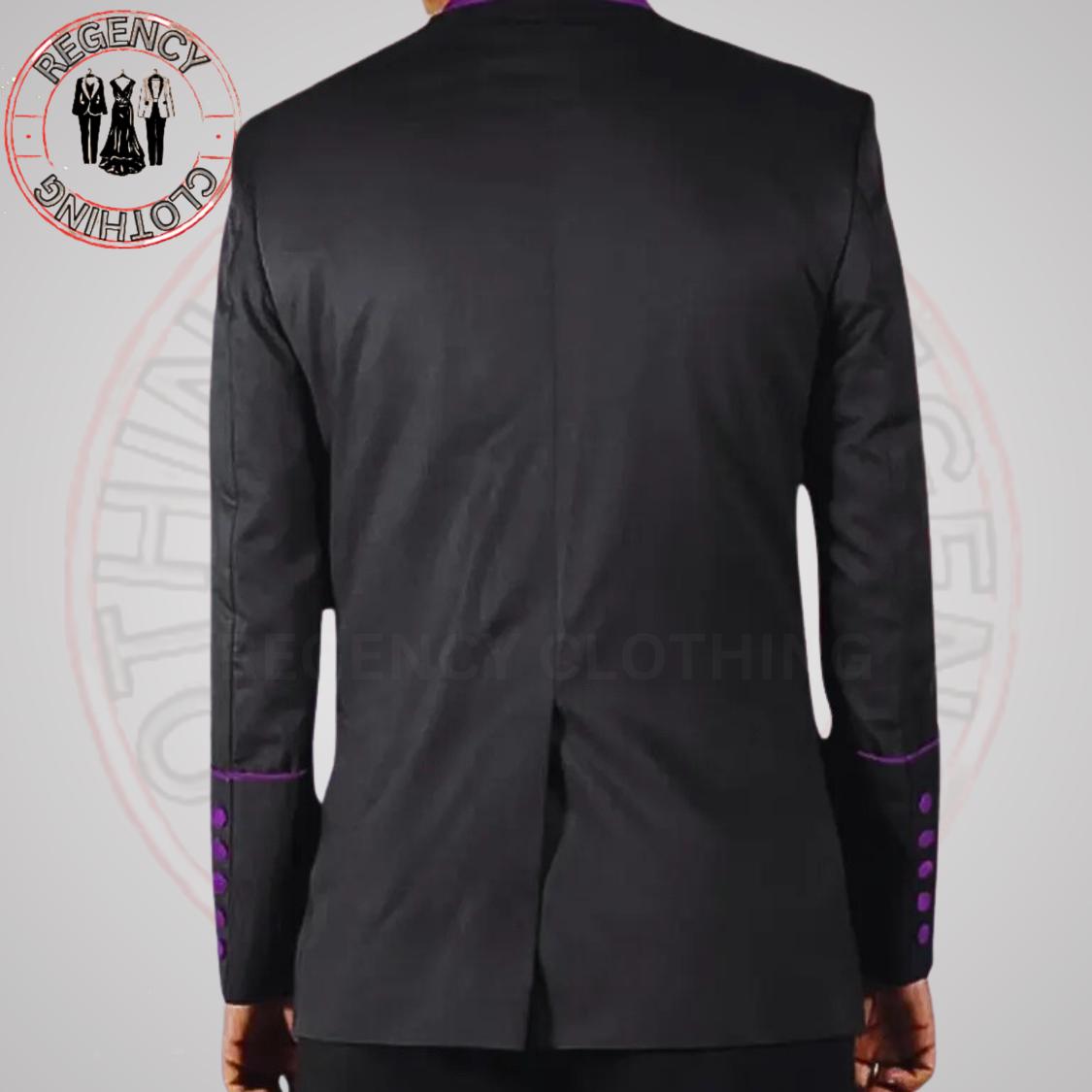 Brand New Men's Clergy Frock Jacket – Black or Purple – Traditional ...