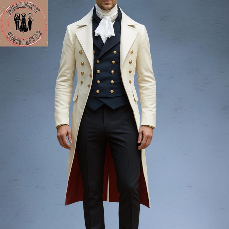 Regency Tailcoat - Etsy