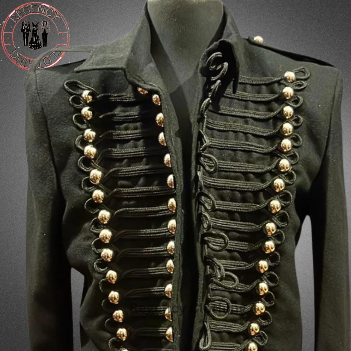 Customized Military 1815 Hussar Wool Jacket | Royal Air Force Pelisse ...