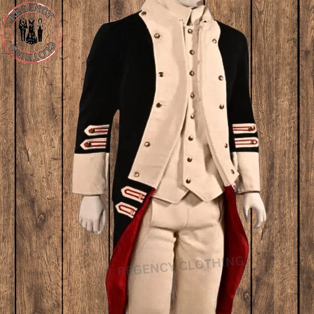 Handmade Napoleon Bonaparte Frock Coat Authentic Historical Tailcoat ...