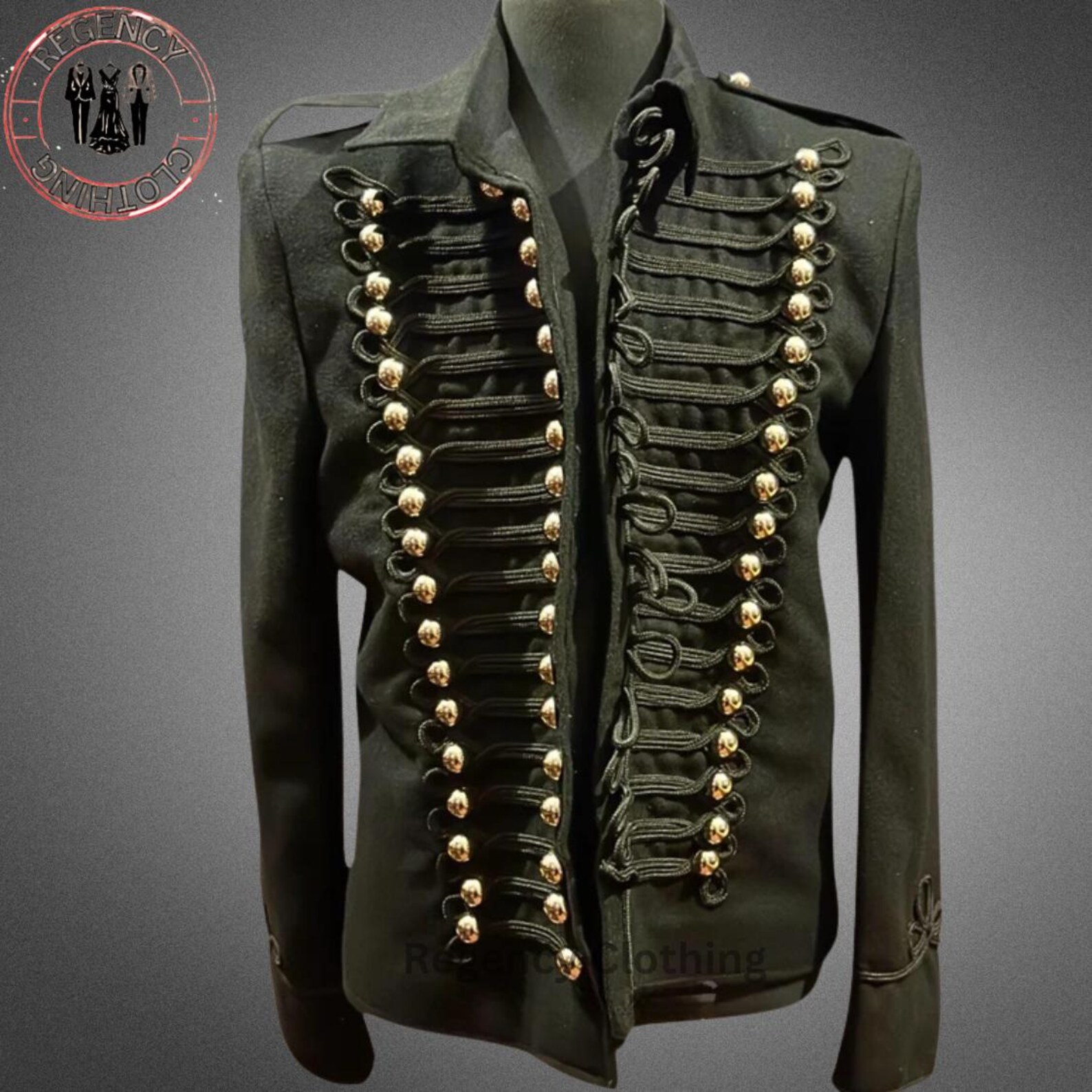 Customized Military 1815 Hussar Wool Jacket | Royal Air Force Pelisse ...