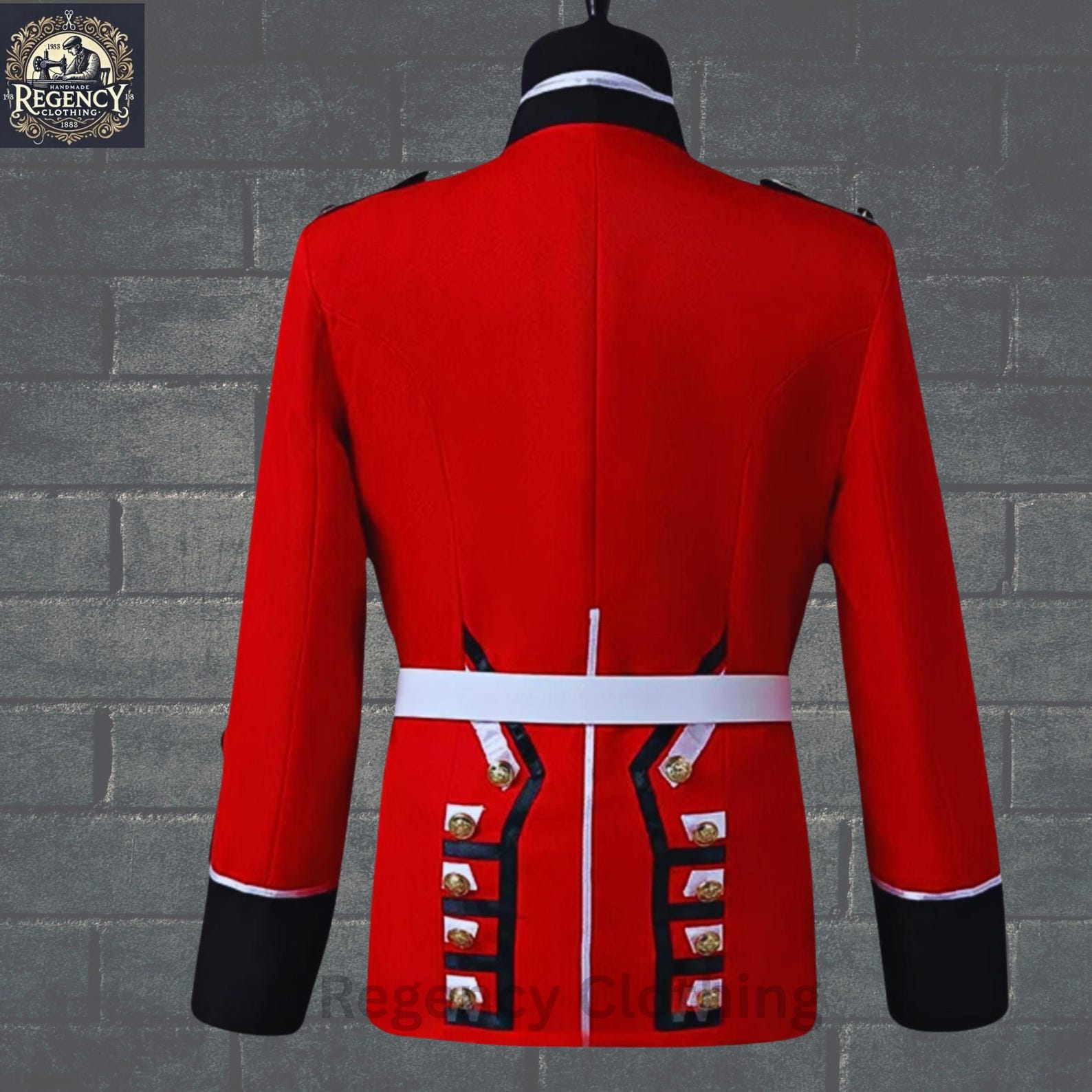 British Royal Guard Uniform – Men's Red Wool Grenadier Soldier Jacket ...