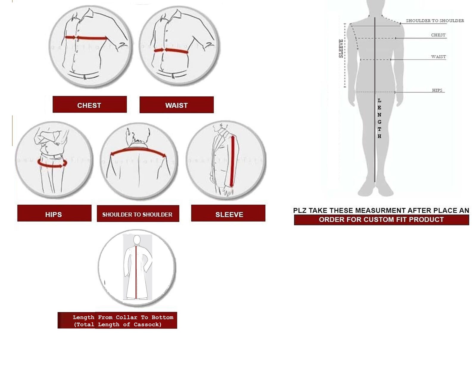 Custom Bishop Clergy Cassock – Traditional Roman Catholic Vestment With ...