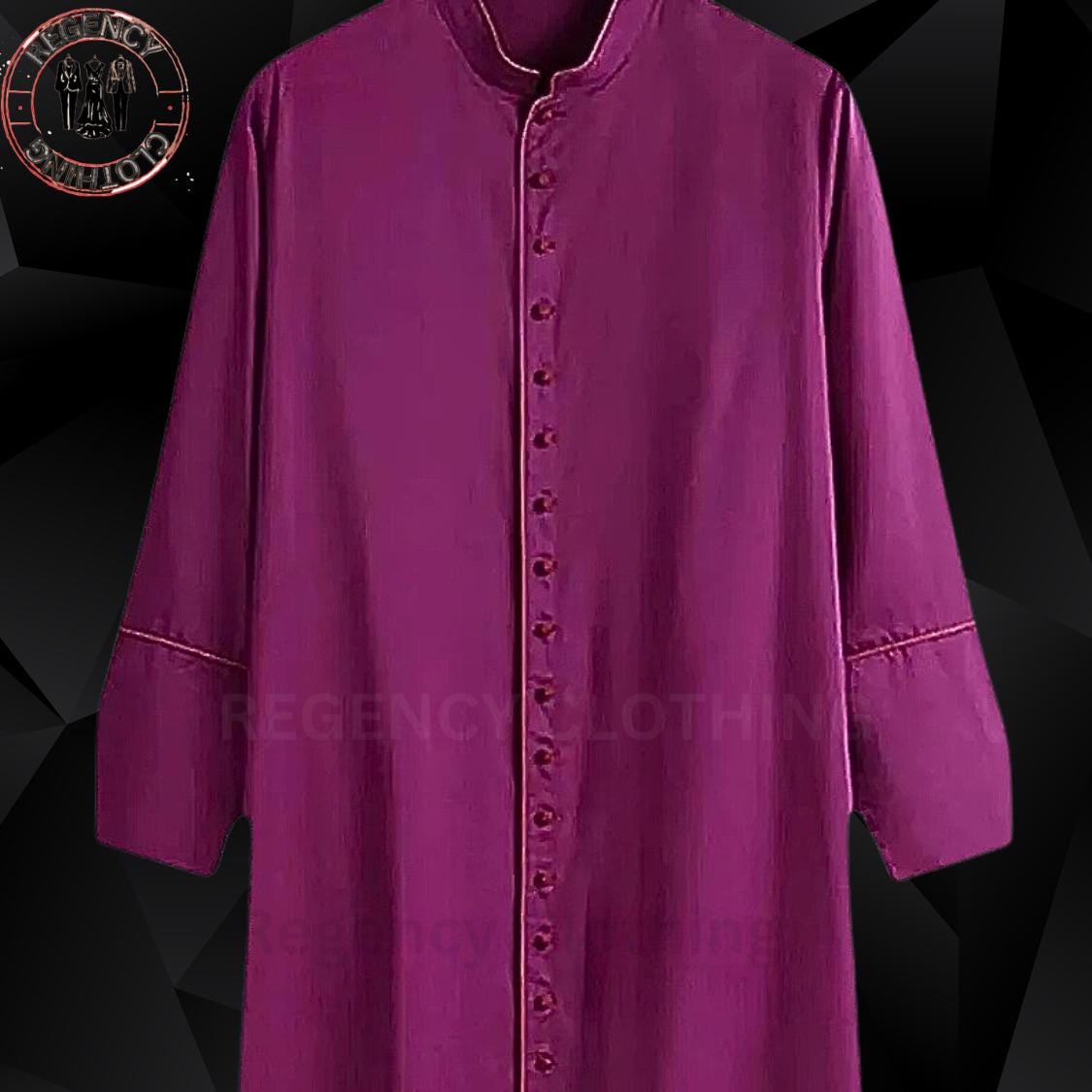 Brand New Roman Cassock – Traditional Clergy Vestment – Elegant Gothic ...