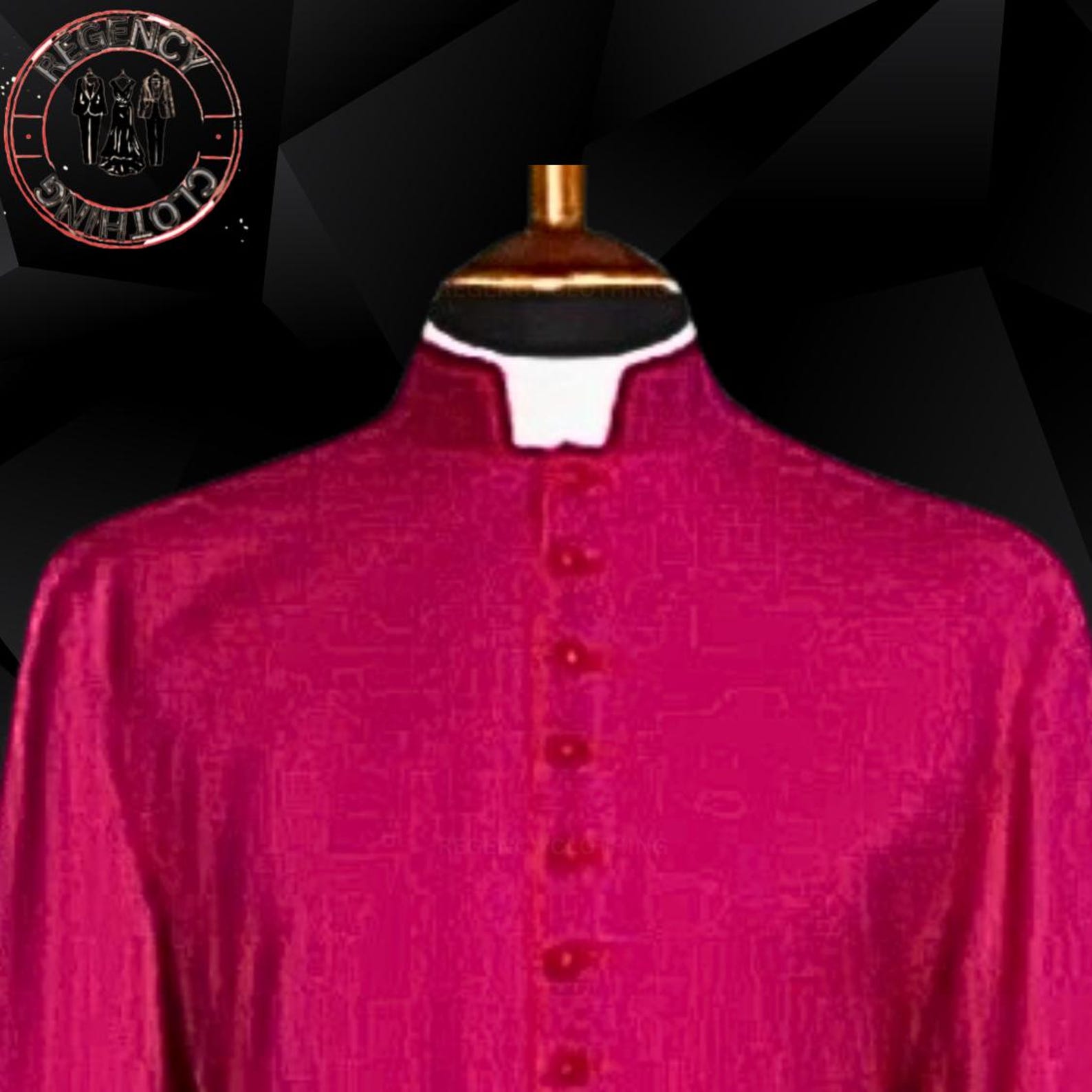 New Roman Cassock – Traditional Clergy Vestment – Elegant Gothic Priest ...