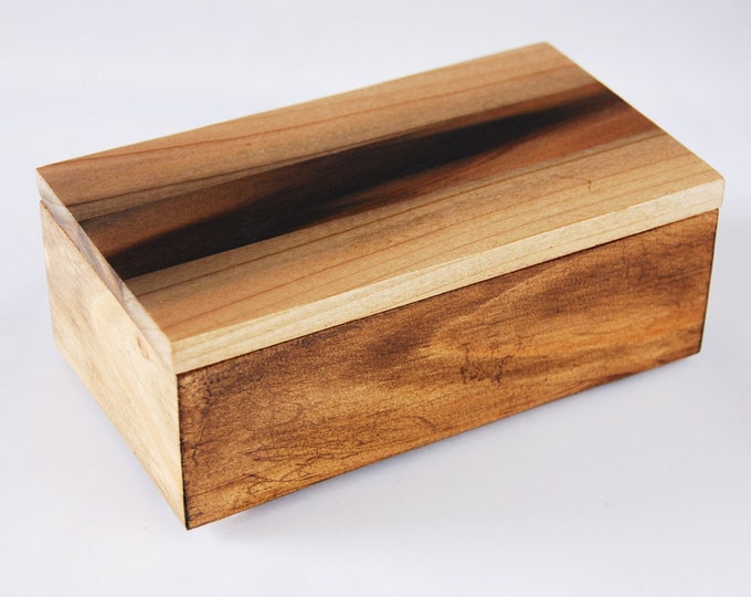 Box, Wood, Hand Crafted Wood Box, Man's Dresser Box, Small - Etsy