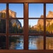 Wall Mural Window, New Frame, Yosemite Valley- Window View-3 Sizes ...