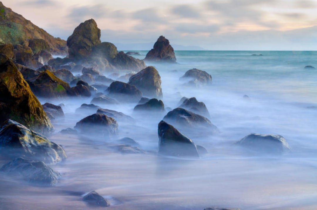 Wall Mural Decal, California-muir Beach, 40"x60" - Etsy