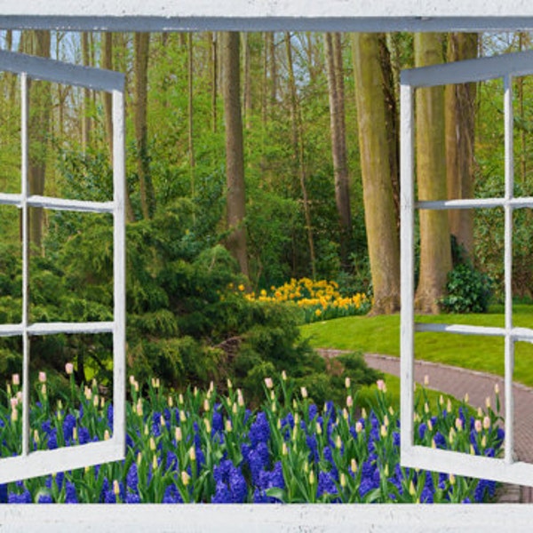 Window Mural - Etsy