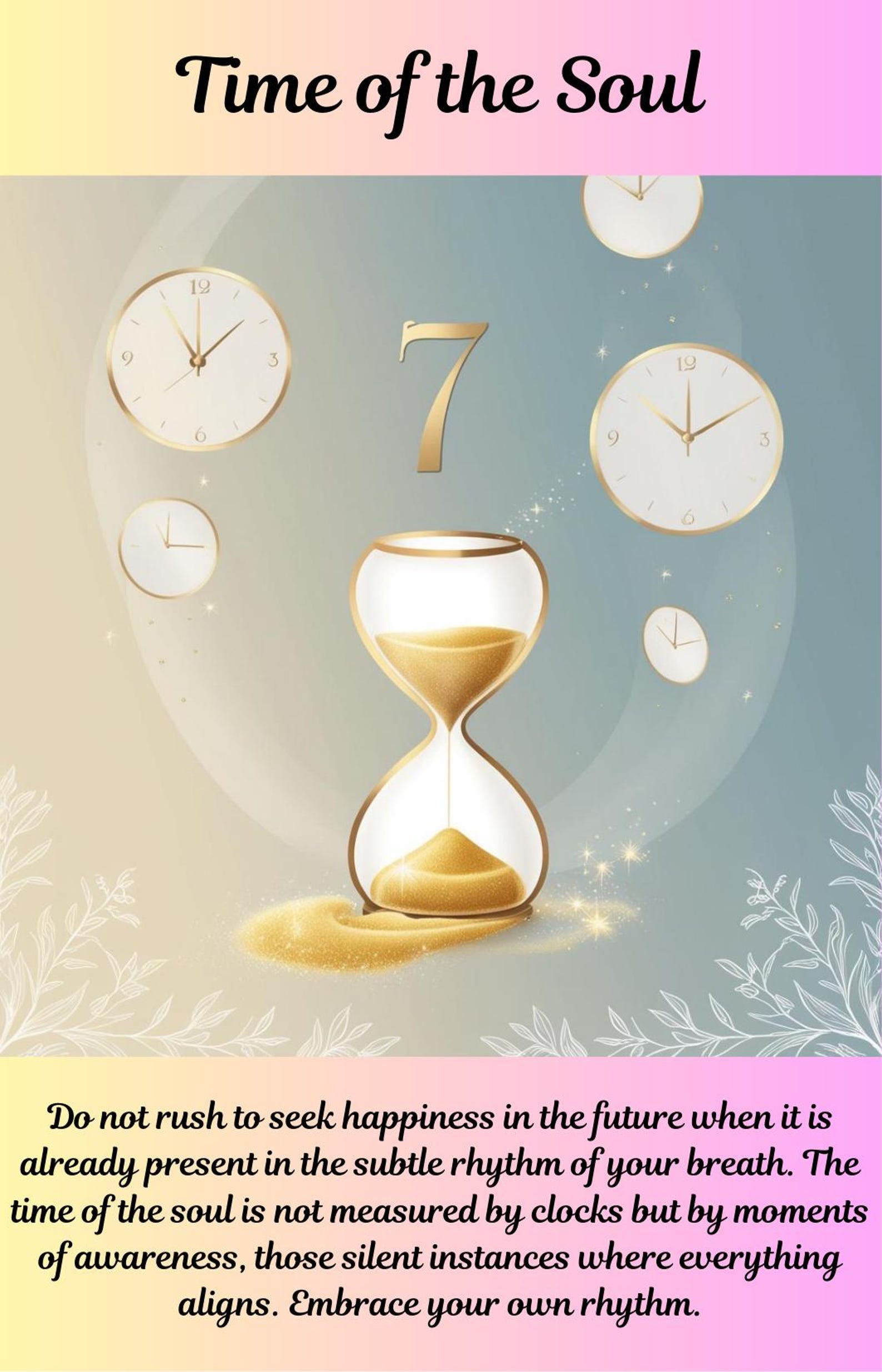 Happiness Oracle Cards for Positive Energy, Spiritual Growth, Self-love ...