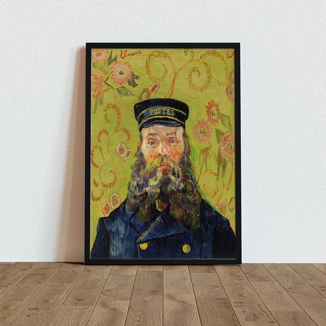 Van Gogh,the Postman Print,vintage Impressionist Art, Old Masters Wall ...