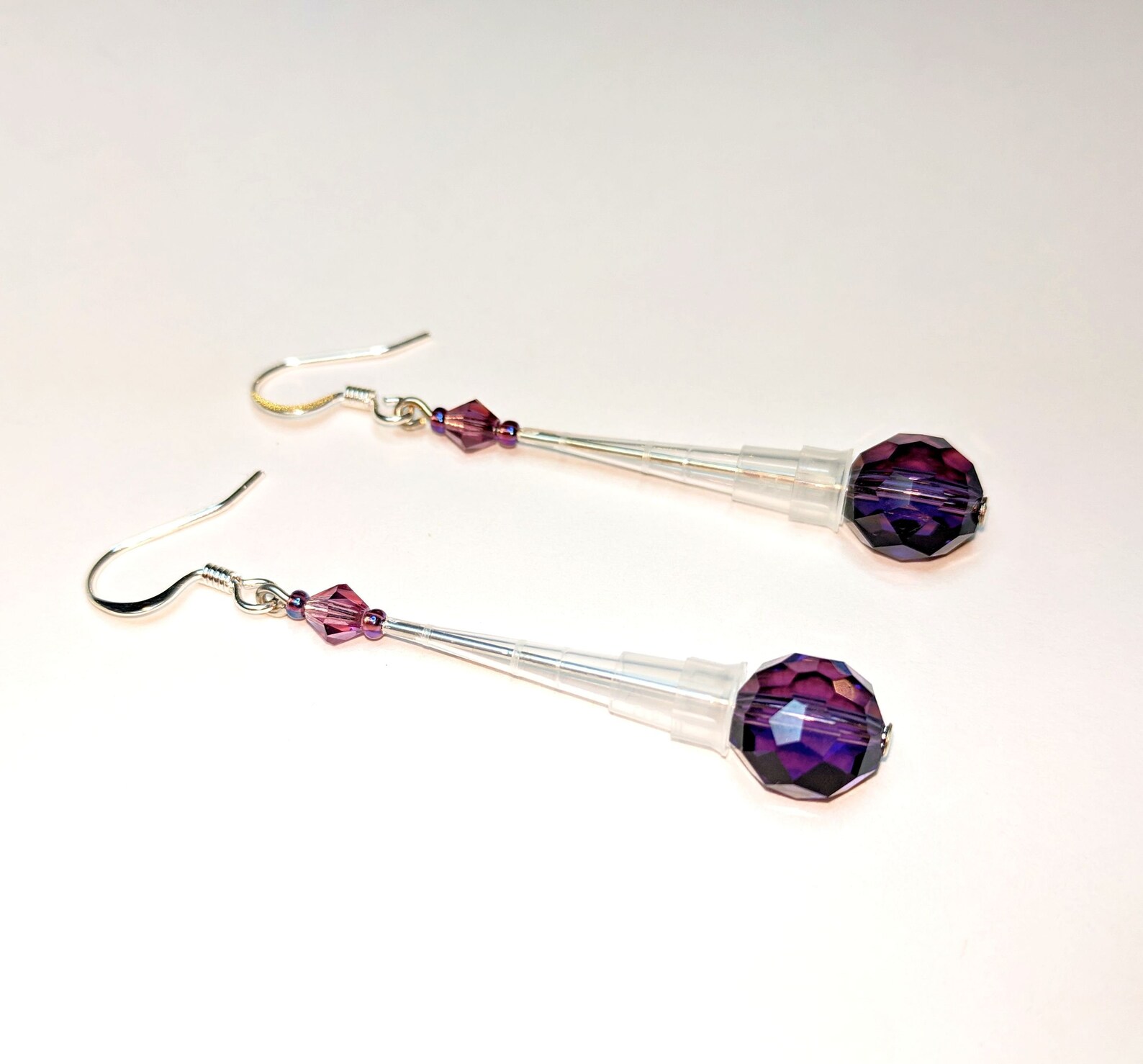 Purple Pipette Tip Earrings - Fun Science Lab Inspired Jewelry Gifts ...