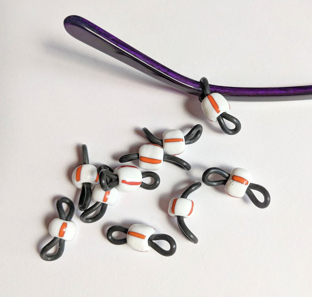 Eye Glasses Holders - 8 Pieces - Rubber Loop Connectors for Eye Glass ...