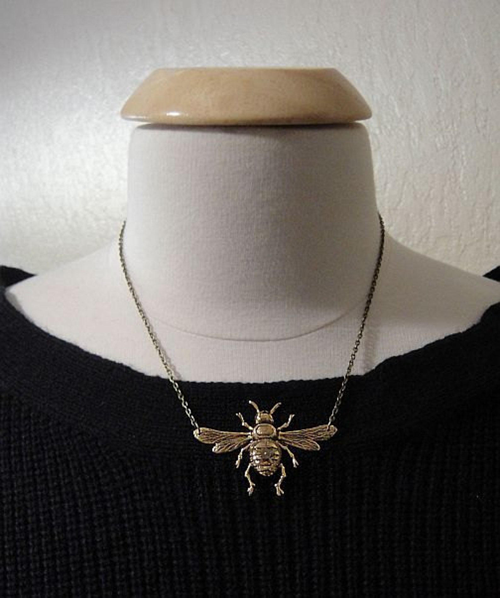 Busy Bee Keepers Daughter - Steampunk Hardware Bumble Bee Necklace - Etsy