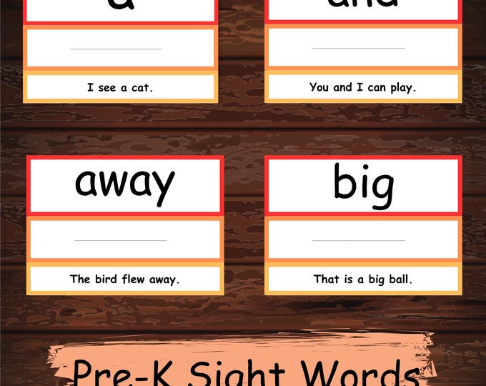 100 Printable Fry Hundred Sight Words, Kindergarten Sight Word, First ...