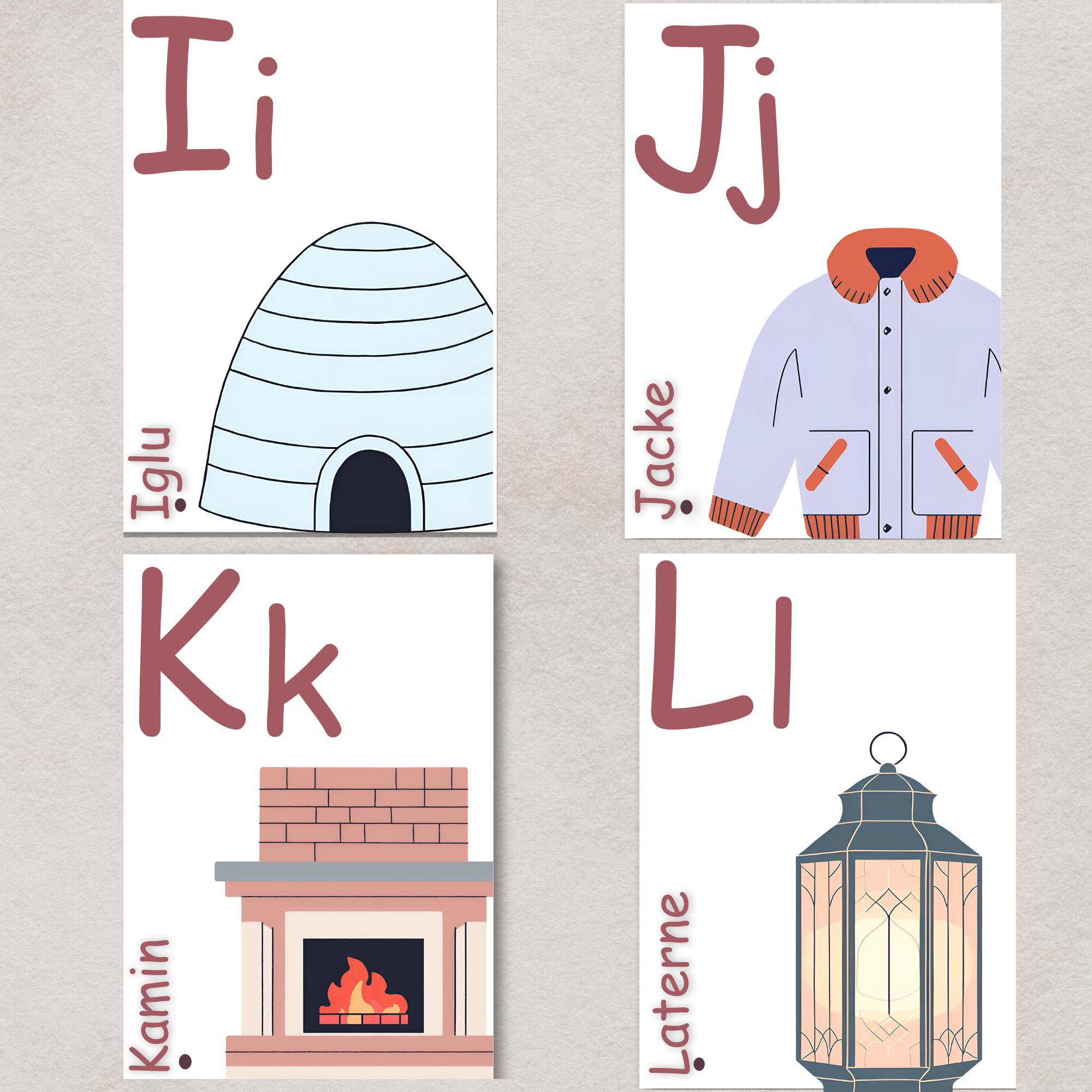 German Abc, Winter Alphabet, Winter Homeschool, German Classroom ...