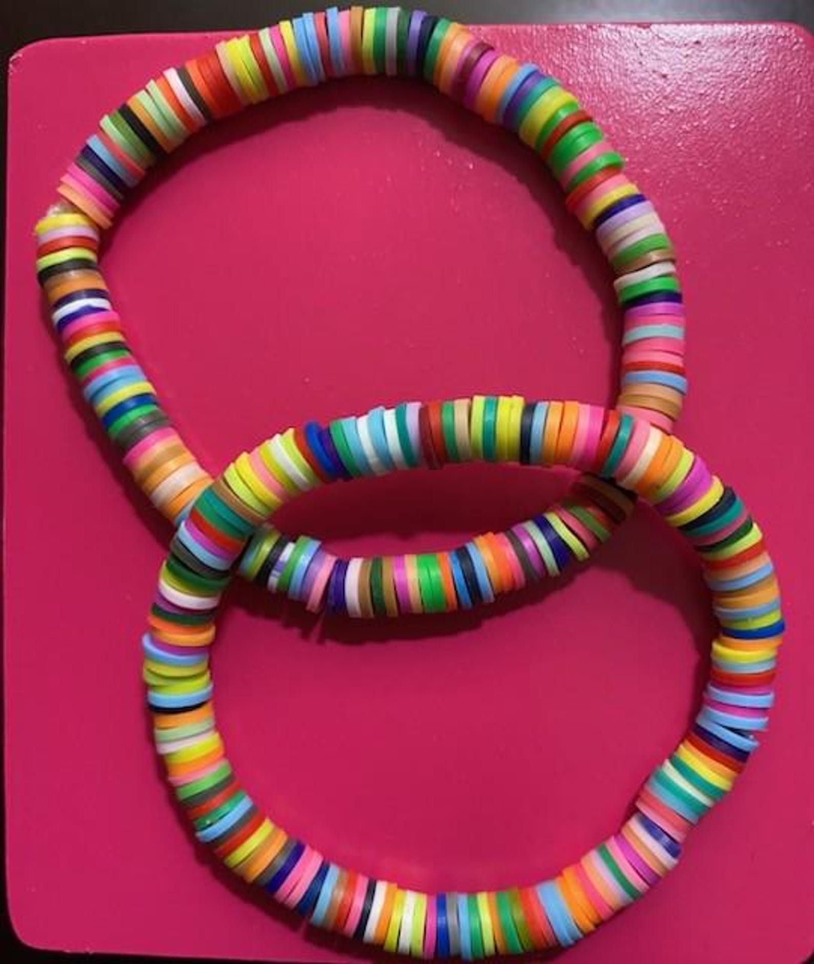 Colorful Cereal-inspired Bracelet | Fruit Loops & Fruity Pebbles Style ...