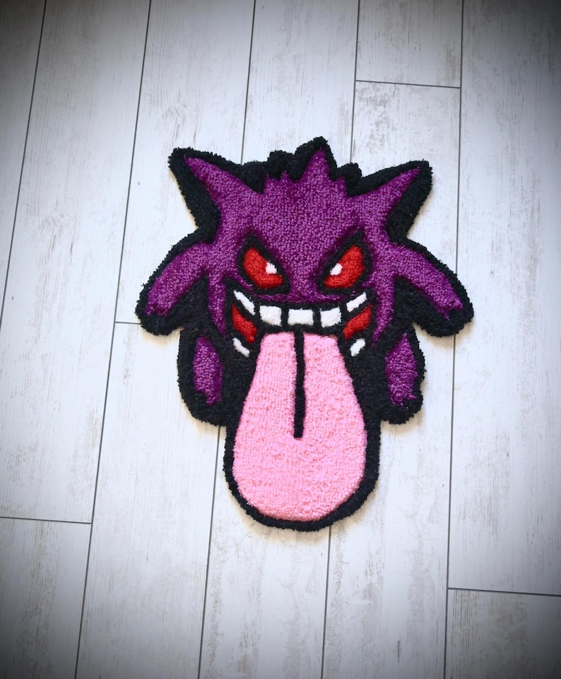 Gengar Tufted Rug - Etsy