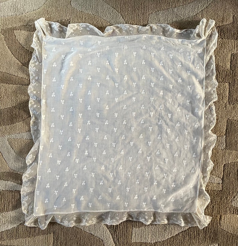 Antique Shamrock Embroidered Silk Pillow Sham/cover - Etsy