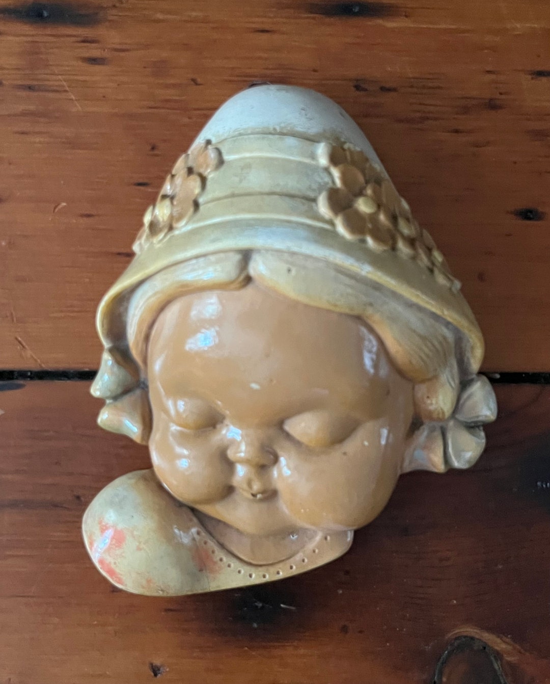 1930s Dutch Girl Plaster String Holder/cottage Core/farmhouse Style - Etsy