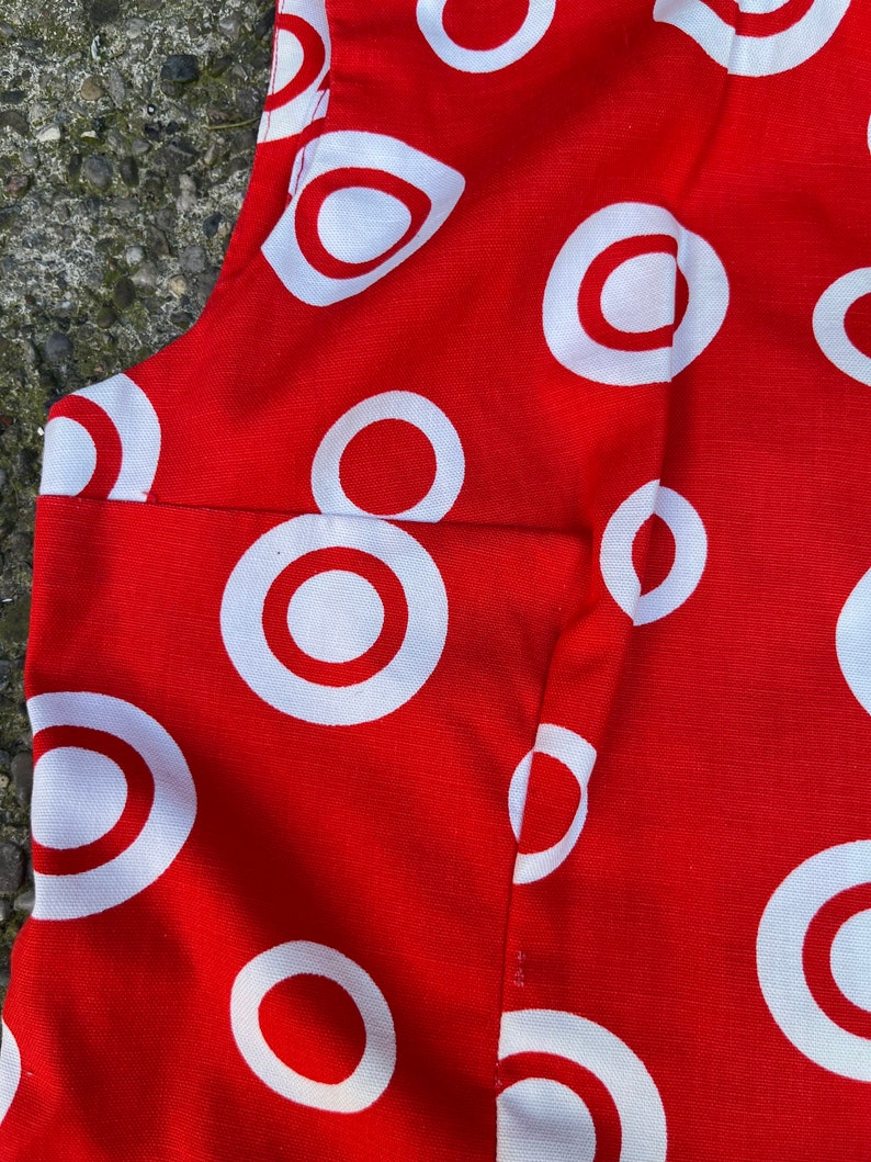 Vintage 70s Trissi Target Circle Top and Skirt - Etsy