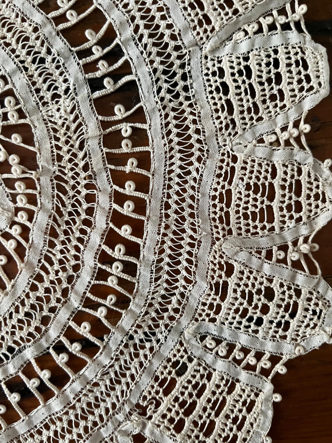 Antique Bobbin Lace Tape Lace Textile - Etsy