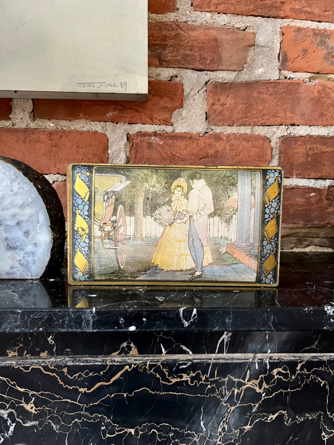 Vintage Canco Candy Tin/storage Box - Etsy